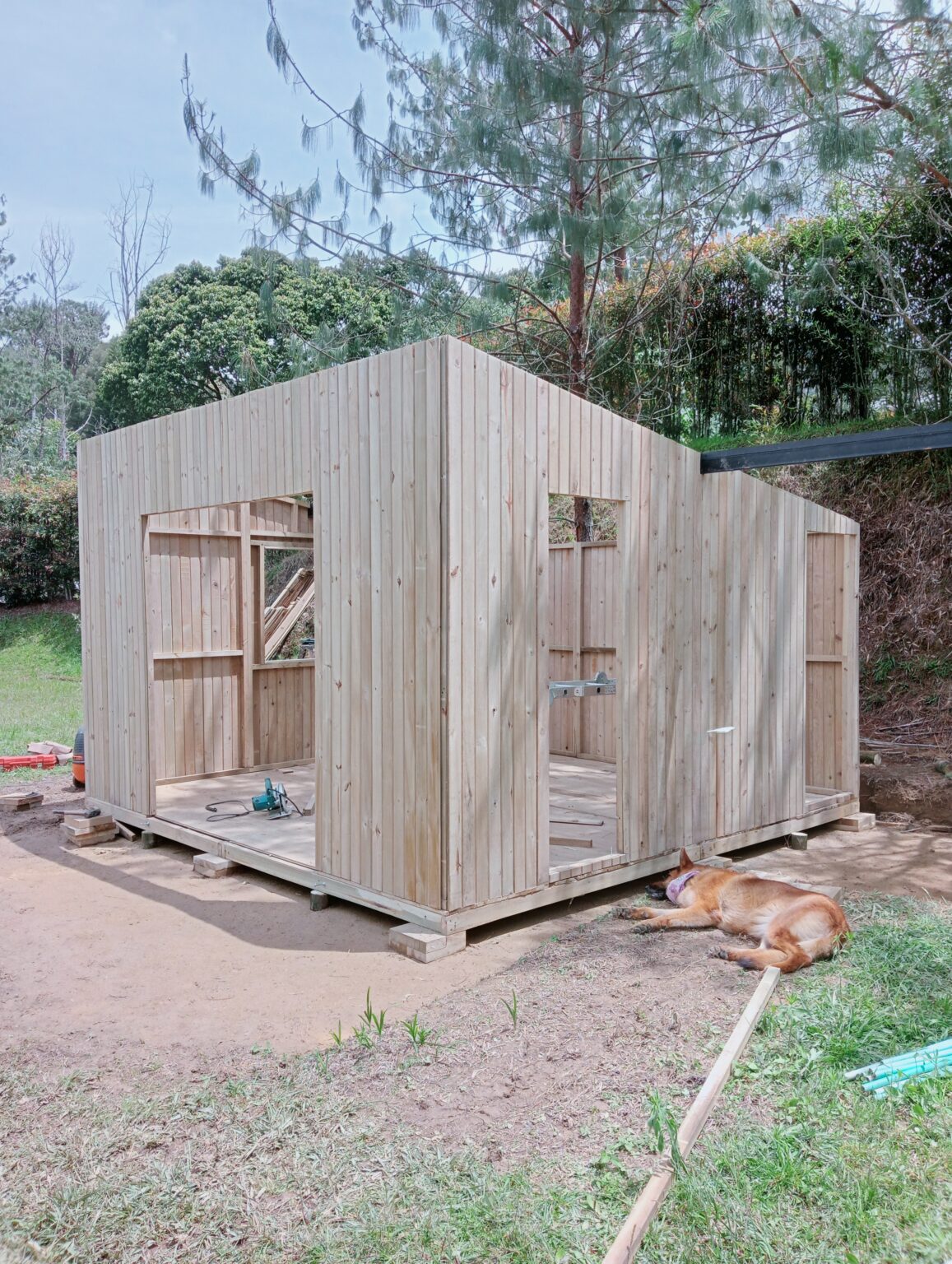 Cabañas de madera sencillas pero bonitas